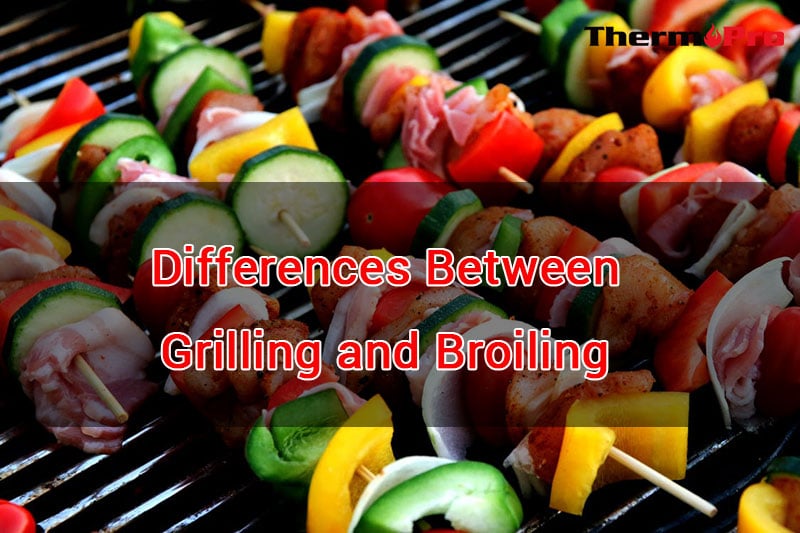 Differences Between Grilling and Broiling – ThermoPro
