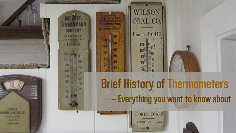 Brief History of Thermometers – ThermoPro