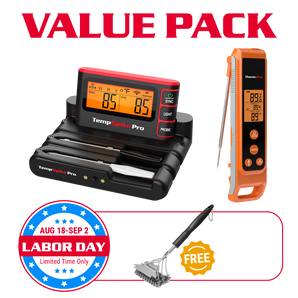 ThermoPro | Thermomètre à viande sans fil et hygromètre numérique