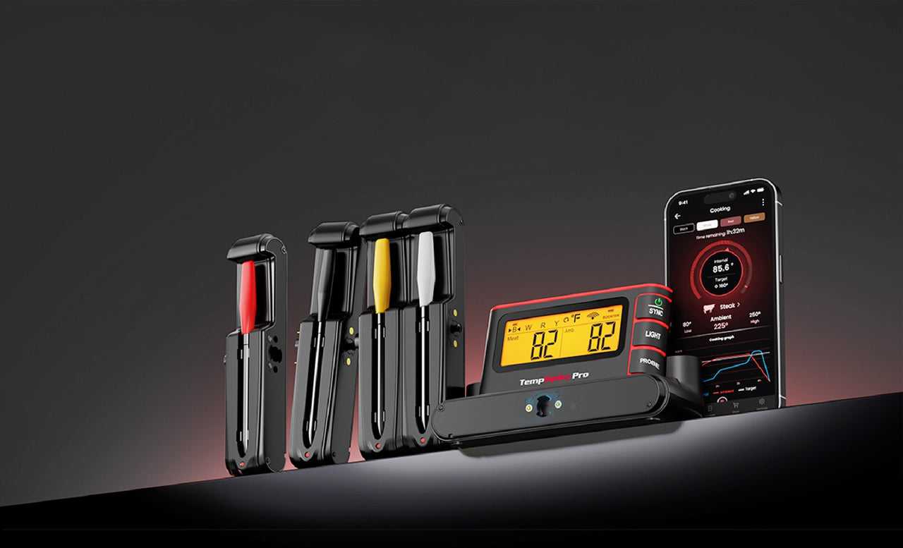 ThermoPro | Thermomètre à viande sans fil et hygromètre numérique